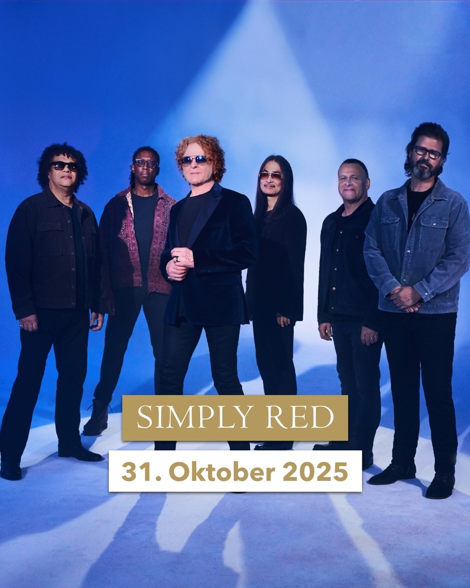 Gutschein-Einlösung :: Simply Red - 40th Anniversary Tour 2025