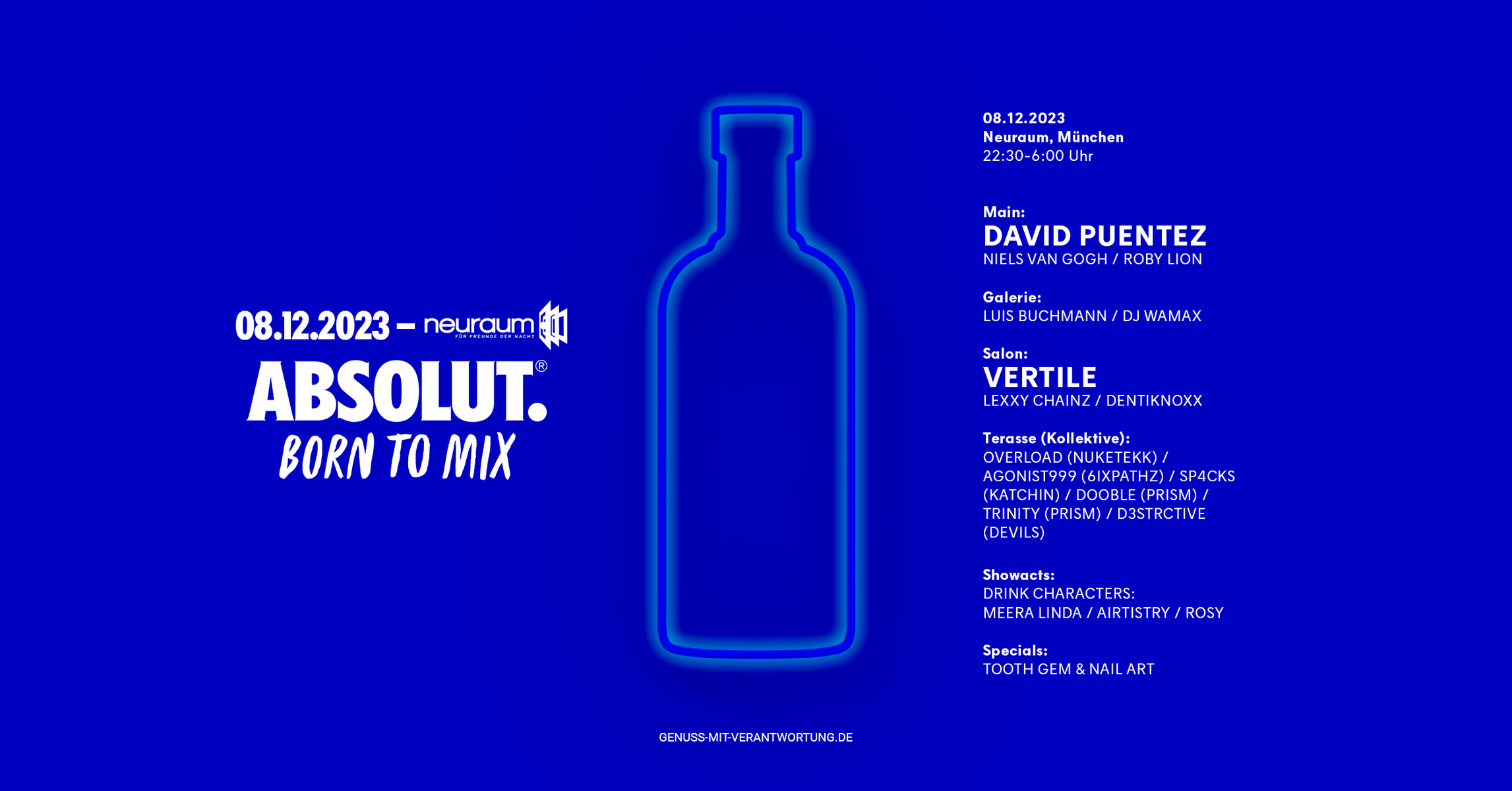 ABSOLUT. BORN TO MIX