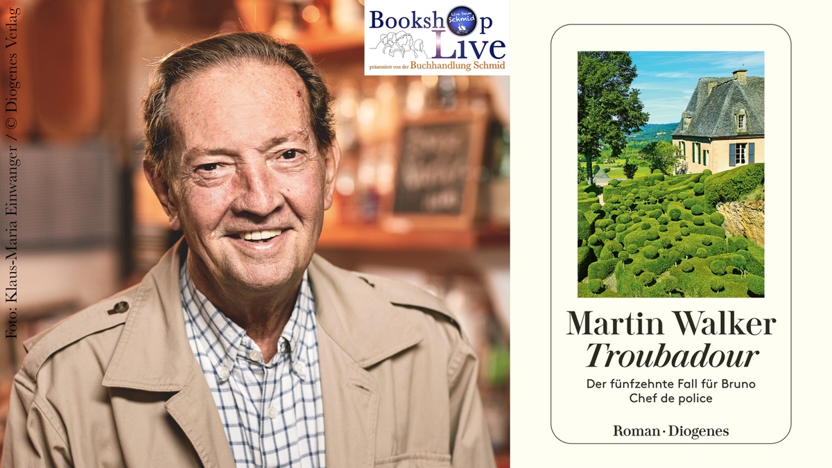 BOOKSHOP LIVE: Martin Walker - Troubadour