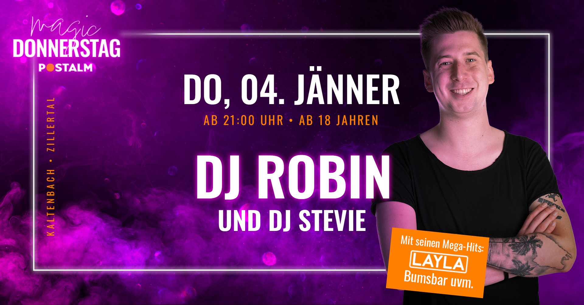 DJ ROBIN „LAYLA“ & DJ STEVIE