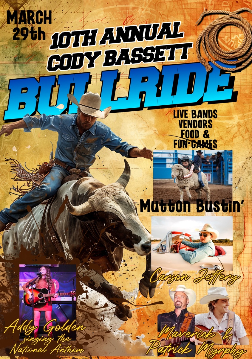 10th Annual Cody Bassett Bull Ride