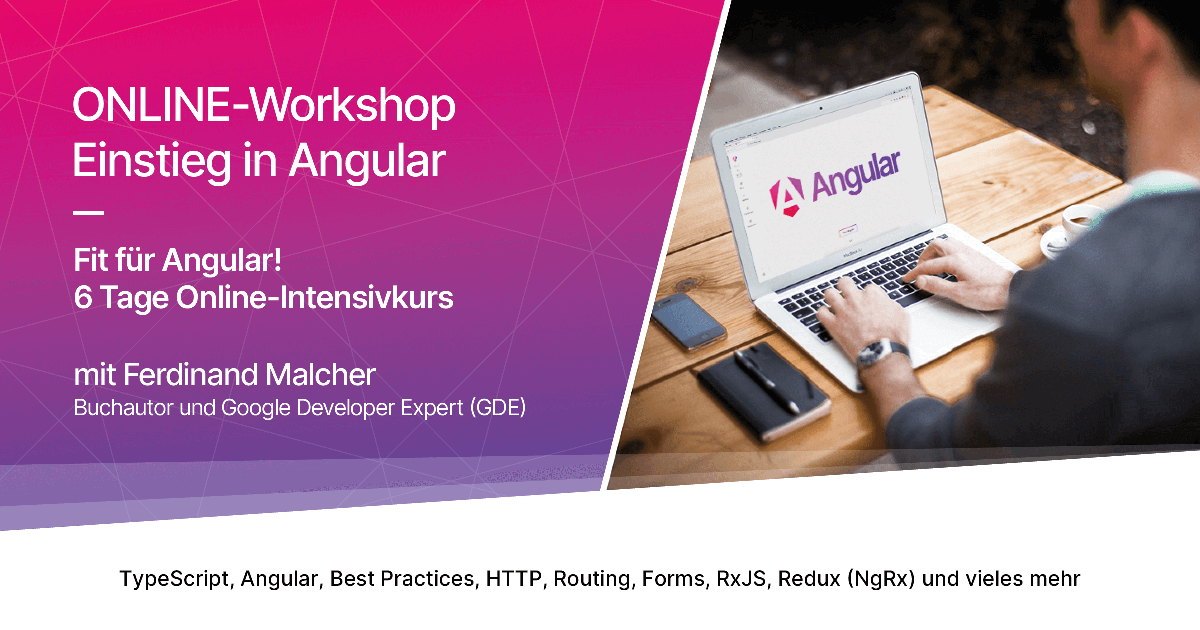 Online-Intensivworkshop Angular & RxJS